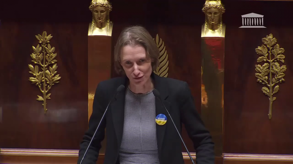 Maud Gatel : "Nous sommes et resterons aux côtés du peuple ukrainien ...