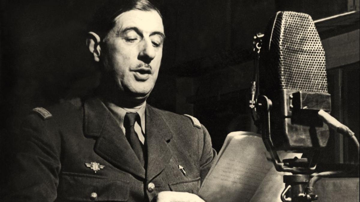 Le 18 juin 1940 : L'Appel historique du général De Gaulle - Image ...