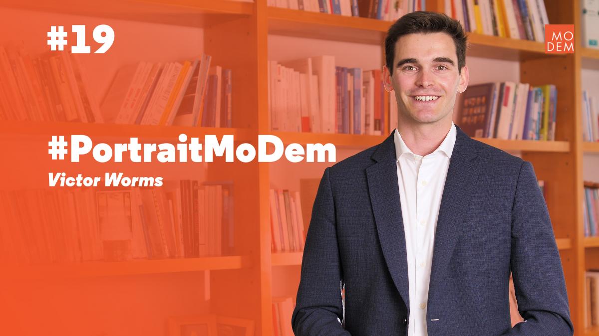 Portrait MoDem : Victor Worms, président des Jeunes Démocrates d ...