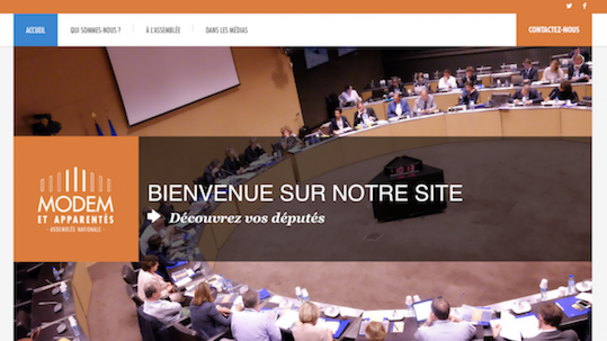 Nouveau site du groupe Mouvement Démocrate et apparentés à l'Assemblée ...