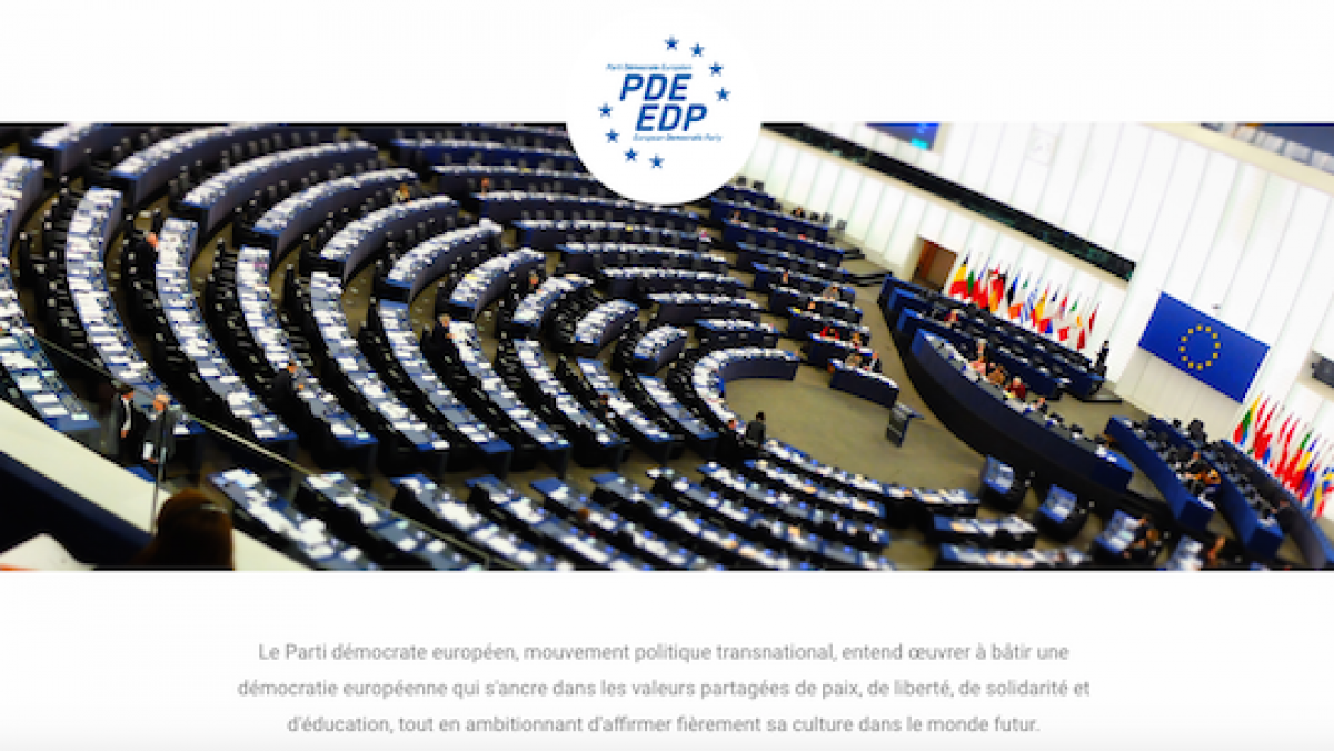 Le PDE lance un nouveau site internet - Image - Mouvement démocrate